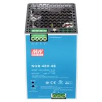 China Industrial Fiber Optic Accessories 480W Din Rail Power Supply 48V 10A High Power for sale