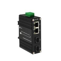 China Mini Industrial Ethernet Switch 2-Port 1000M 802.3bt 90W PoE + 2-Port 1000M SFP for sale