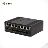 China Industrial L2+ 8-Port 10/100/1000T + 8-Port 1000X SFP Managed Ethernet Switch for sale
