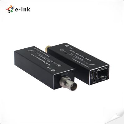 China Mini HD-SDI over Fiber Extender with Long transmission capability up to 80 km for sale