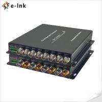China 4-Channel 3G-SDI Fiber Converter with RS485 & Tally with Automatic cable equalization to ensure signal integrity for sale