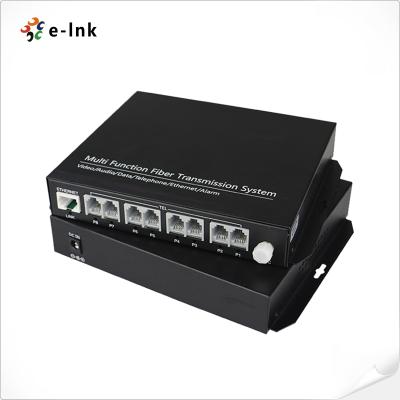 China 8Ch POTS（FXO/FXS）Telephone over Fiber Mux for sale