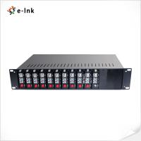 China 14-slots 2U Telephone Fiber Mux Rack for sale