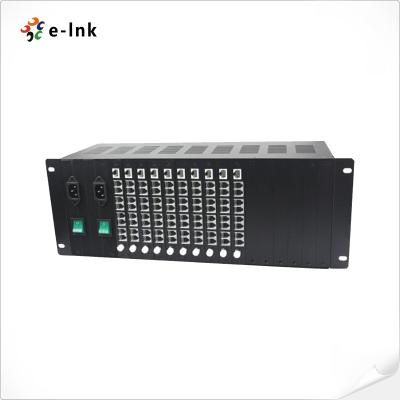 China 4U Telephone Fiber Mux Rack for sale