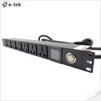 China 19 Inch 1U 8 Port Power Distribution Unit with Gen 3 Replaceable Surge Protection module for sale