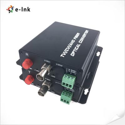 China 1Ch HD-AHD/HD-CVI/HD-TVI/CVBS 4-in-1 Video Fiber Converter Supports 720p/50 720p/60 1080p/25 1080p/30 videos etc for sale