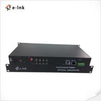 China 8-Ch 1080P HD Video + 1-Ch 10/100M Ethernet + 1-Ch FXO/FXS Telephone + 1-Ch Backward Data RS485 Over Fiber Converter for sale