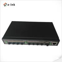 China 8x1000M SFP ports + 1x1000M SFP port /TP port (Combo) uplink Fiber Switch for sale