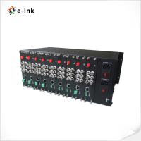 China 4U Video Converter Rack Provide two power supplies enabling the system can work under many operating environments for sale
