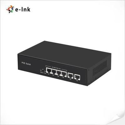 China 4-port 10/100BASE-T PoE and 2-port 100BASE-T Uplink Ethernet Switch for sale