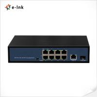 China 8-Port 10/100/1000T 802.3at PoE + 1-Port Uplink Ethernet + 1-Port Gigabit SFP Ethernet Switch for sale