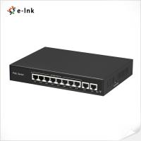 China 8-port 10/100BASE-T PoE and 2-port 100BASE-T Uplink Ethernet Switch for sale