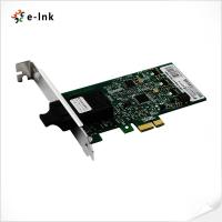 China Fast Ethernet Fiber PCI-Express Network Adapters (Intel 82574 Based) for sale