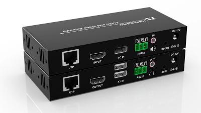 China 150M HDMI EXTENDER WITH TCP/IP Supports IR(38khz) signal pass back control for sale