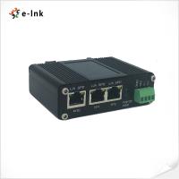 China Industrial IEEE802.3af/at PoE Splitter with 2-port switch function, output voltage 12VDC with Distance up to 100 meters for sale