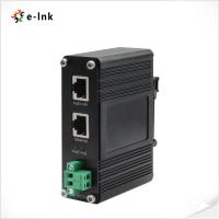 China Industrial 10/100/1000Mbps 802.3bt PoE++ Splitter Output Voltage 12VDC with One RJ-45 PoE Port (Data & Power In) for sale