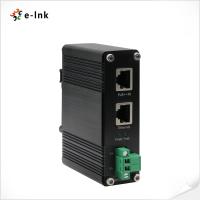 China Industrial 10/100/1000Mbps 802.3bt PoE++ Splitter Output Voltage 24VDC Supports DIN-Rail & Wall-mount installation for sale