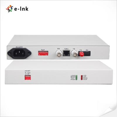China Rackmount Unframed E1 Fiber Modem for sale