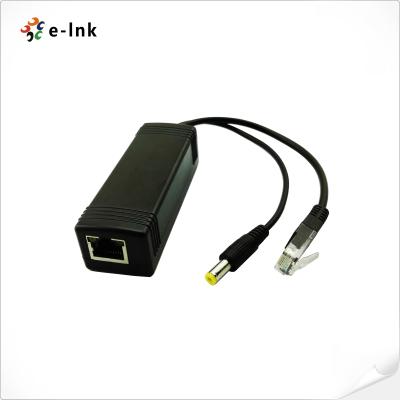 China 10/100/1000M 5V 3A PoE Splitter with RJ45 full shield port for sale
