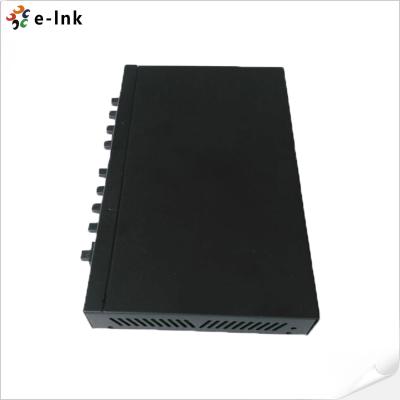 China Industrial 8x1000M SFP + 1x1000M SFP port /TP port Combo uplink Fiber Switch for sale