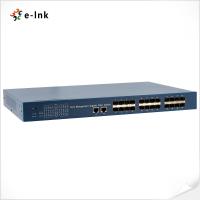 China 24+2 Port Managed Gigabit Switch - 24 SFP Fiber L2/L4 802.1X Security for sale