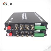 China 4Ch 5MP HD-AHD/HD-CVI/HD-TVI/CVBS 4-in-1 Video Fiber Converter for sale