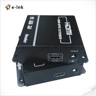 China 2km 60km 4K HDMI Fiber Optic Extender 30Hz 3D video Signal HDCP 1.2 Plug & Play for sale
