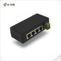 China 4-Port 10/100M Passive POE power supply Are used to power the two unused pairs of the Ethernet cable for sale