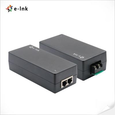 China 36-72VDC IN, 24V 24W Gigabit Passive PoE OUT, DC to DC Converter and PoE Injector with High Power 24W for sale