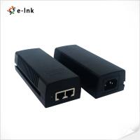 China 56VDC 35W 10/100/1000M Gigabit POE Injector with Safe and Reliable Power to WLAN Access Points for sale