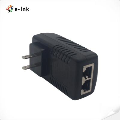 China 24VDC 1.0A 24W POE Adapter Injector with Safe and Reliable Power to WLAN Access Points for sale