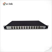 China Unmanaged 24-port 100Base-FX SFP + 2-10/100/1000-TX Switch for sale