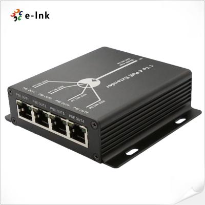 China PoE Extender 1 Port 4 Port 120m Range 10/100M IEEE 802.3af Ethernet for sale