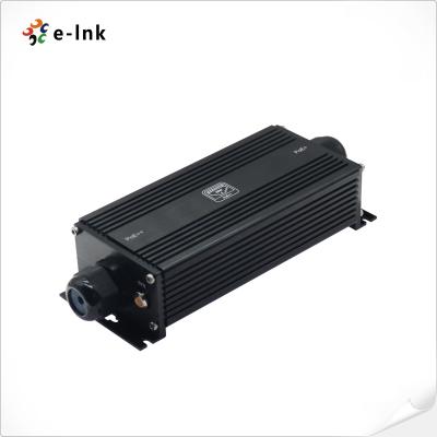 China Industrial PoE Extender IP67 Waterproof Gigabit 100m 802.3bt -40°C to 80°C for sale