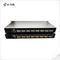 China 8-Channel 3G-SDI Fiber Extender 10G Ethernet 80km, SMPTE Compliant CWDM for sale