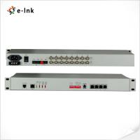 China PDH Fiber Multiplexer 8E1 Dual Optical Port 120km G.703 for sale
