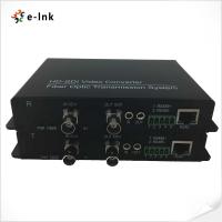 China SDI Fiber Converter with RS485 RS422 RS232 Ethernet CWDM 3.2Gbps for sale