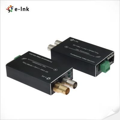 China Mini 3G-SDI Fiber Converter with Tally RS485 80km CWDM Option for sale