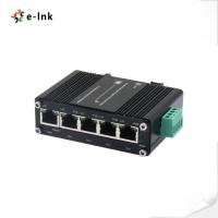 China Mini Industrial Managed 5 Ports PoE Switch for Networking for sale
