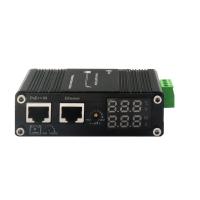 China Industrial Gigabit 802.3bt PoE++ Splitter with LED Display and Adjustable Output Voltage 5V to 36V DC for sale