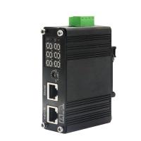 China Industrial Gigabit 802.3bt PoE++ Splitter with LED Display and Adjustable Output Voltage 5V to 36V DC for sale