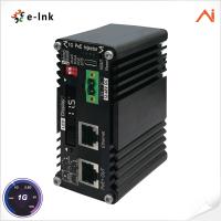 China AI Smart Managed 30W IEEE 802.3af/at Industrial PoE+ Injector with 9-54V Wide Voltage Booster for sale