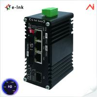 China 3-Port 10/100/1000Base-T IEEE802.3bt PoE++ 90W to 1-Port 100/1000BASE-X 
Mini Industrial AI Smart Managed PoE++ Ethernet Switch with Voltage Booster for sale