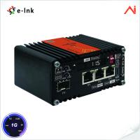 China 3-Port 10/100/1000Base-T IEEE802.3at PoE+ 30W to 1-Port 100/1000BASE-X 
Mini Industrial AI Smart Managed PoE+ Ethernet Switch with Voltage Booster for sale