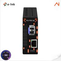China AI Smart Managed 10G/5G/2.5G/1G/100M RJ45 to 10G SFP+ PoE Fiber Media Converter for sale