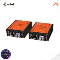 China AI Smart Managed 10G/5G/2.5G/1G/100M RJ45 to 10G SFP+ PoE Fiber Media Converter for sale