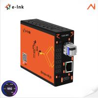 China AI Smart Managed 10G/5G/2.5G/1G/100M RJ45 to 10G SFP+ Fiber Media Converter for sale