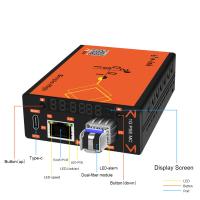 China APP and Web Managed 10/100/1000Mbps Gigabit Fiber Media Converter for Networking for sale