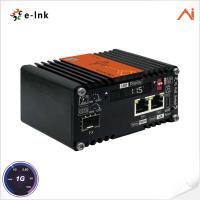 China 2-Port 10/100/1000Base-T IEEE802.3bt PoE++ 90W to 1-Port 100/1000BASE-X 
Mini Industrial AI Smart Managed PoE++ Fiber Media Converter with Voltage Booster for sale