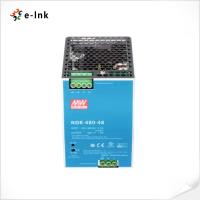 China E Link Industrial Fiber Optic Accessories Meanwell 48V 5A Din Rail Powersupply for sale